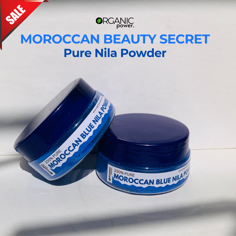 100% Original Moroccan Blue Nila Powder in Pakistan 50g | Organic Power ...